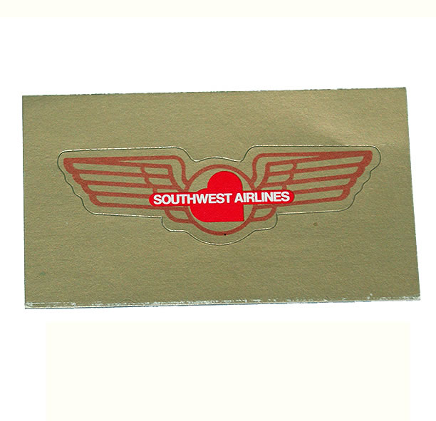 Southwest Airlines Jr. Pilot Wings - Gold Sticker » Gate 72