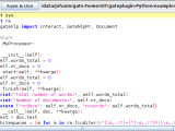 The Python Editor Gateplugin Python