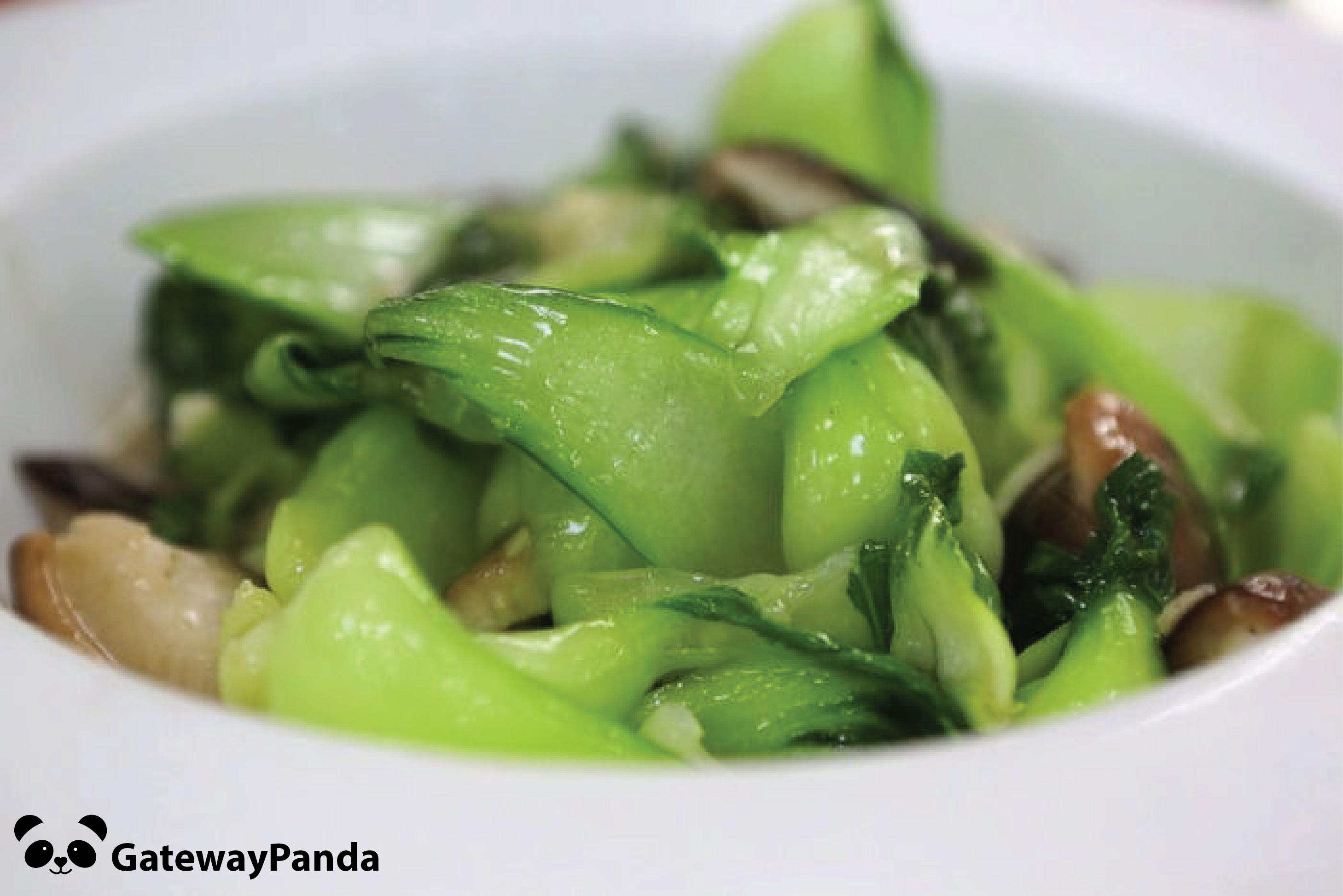 Shanghai cabbage and mushroom recipe (香菇小白菜) - Gateway Panda
