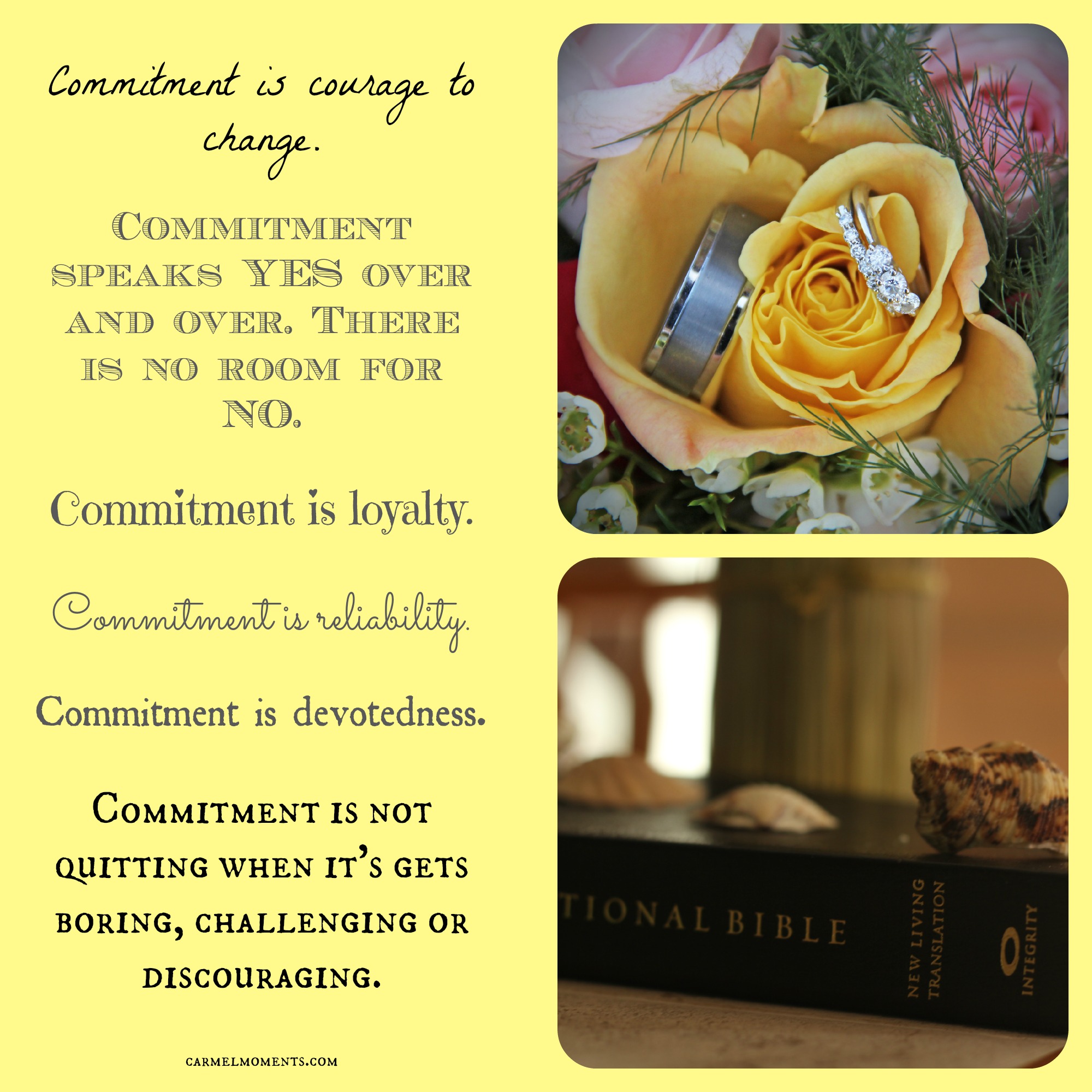 Meaning Of Commitment In Marriage