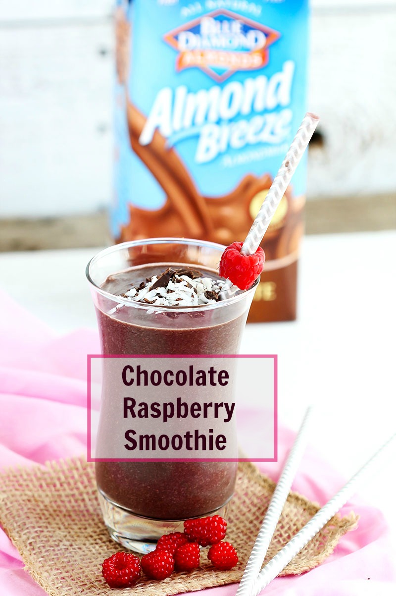 Chocolate Raspberry Smoothie