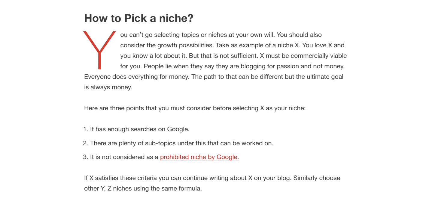 How to use dropcaps in WordPress (& Blogger) Posts/ Pages