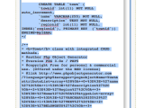 Php Orm Models And Php Object Generator