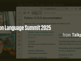 Python Language Summit 2025 Briefly