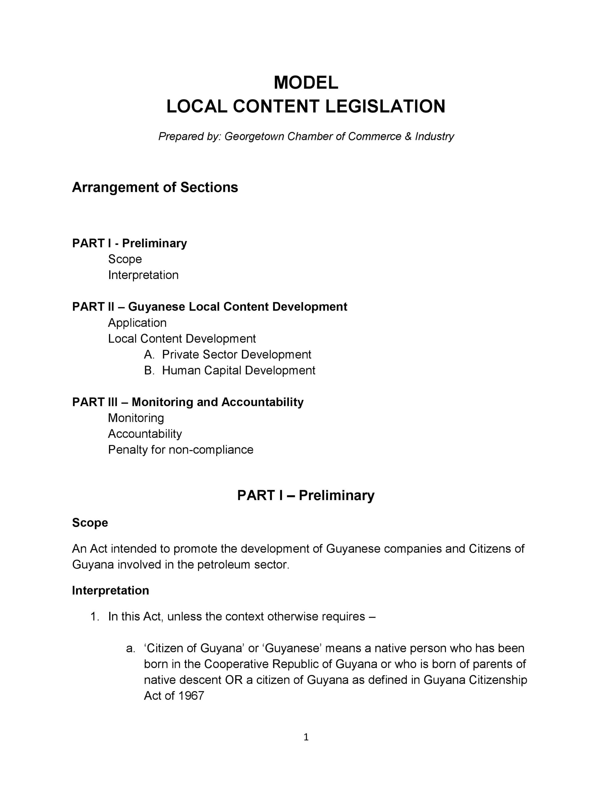 GCCI Model Local Content Legislation Georgetown Chamber Of Commerce gcci-model-local-content-legislation-georgetown-chamber-of-commerce