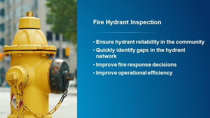 Fire Hydrant Inspection GCS is a Geospatial Information Technology ...