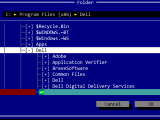 Folder Selection Dialog