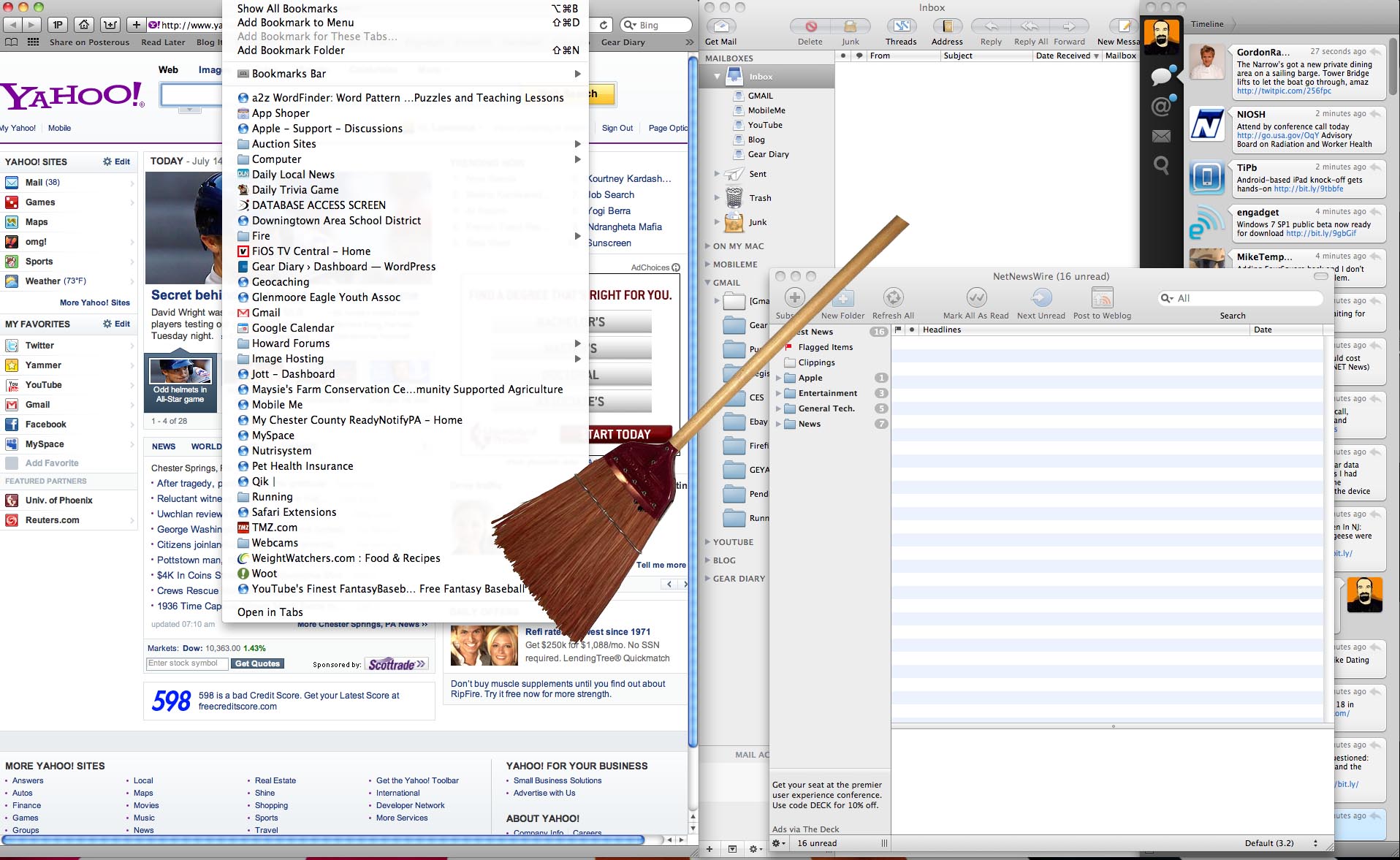 All In For Web Based Apps: A Desktop Clean In Progress | GearDiary