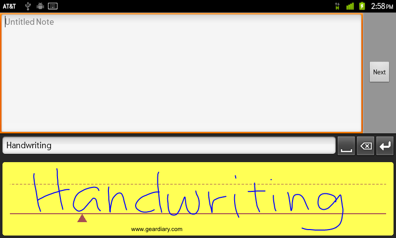 WritePad for Android Review: It Has the Write Stuff | GearDiary
