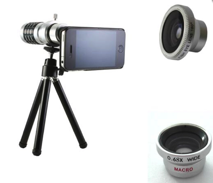 iPhone Lens Review: 12x Zoom, Macro, Fish Eye Lenses From USB Fever ...