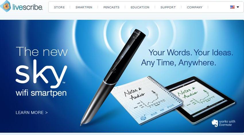 Livescribe Introduces the Sky WiFi SmartPen | GearDiary