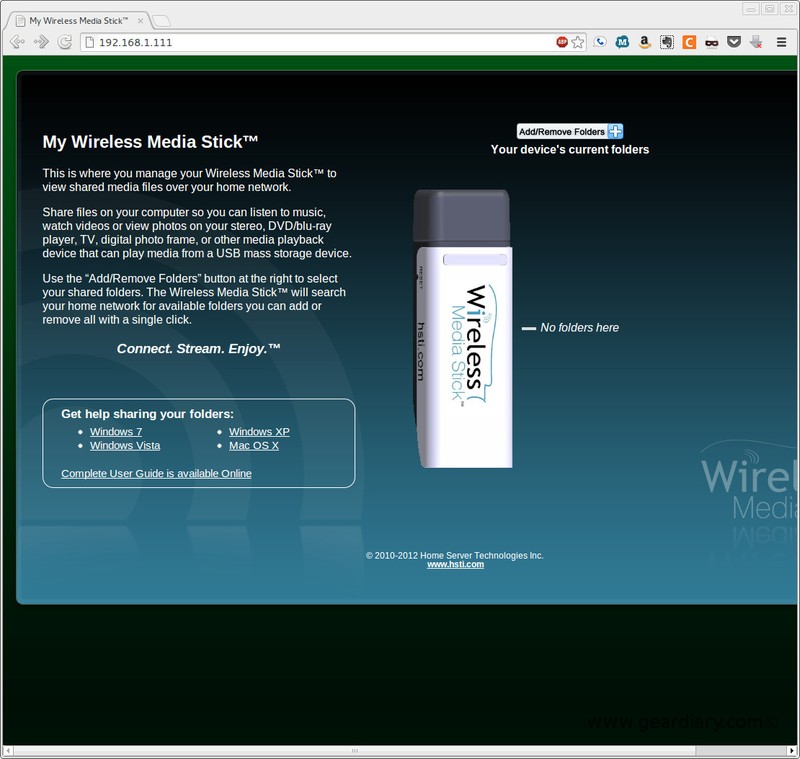 HSTI Wireless Media Stick Review | GearDiary