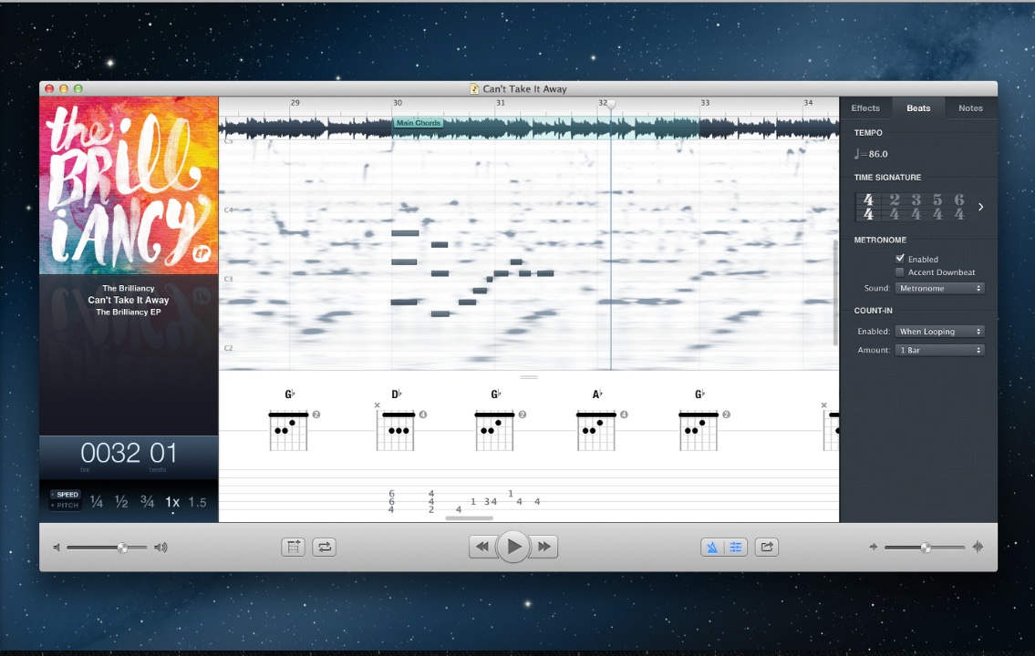 Introducing Capo 3 For Mac Featuring Automatic Chord And Beat Detection ...