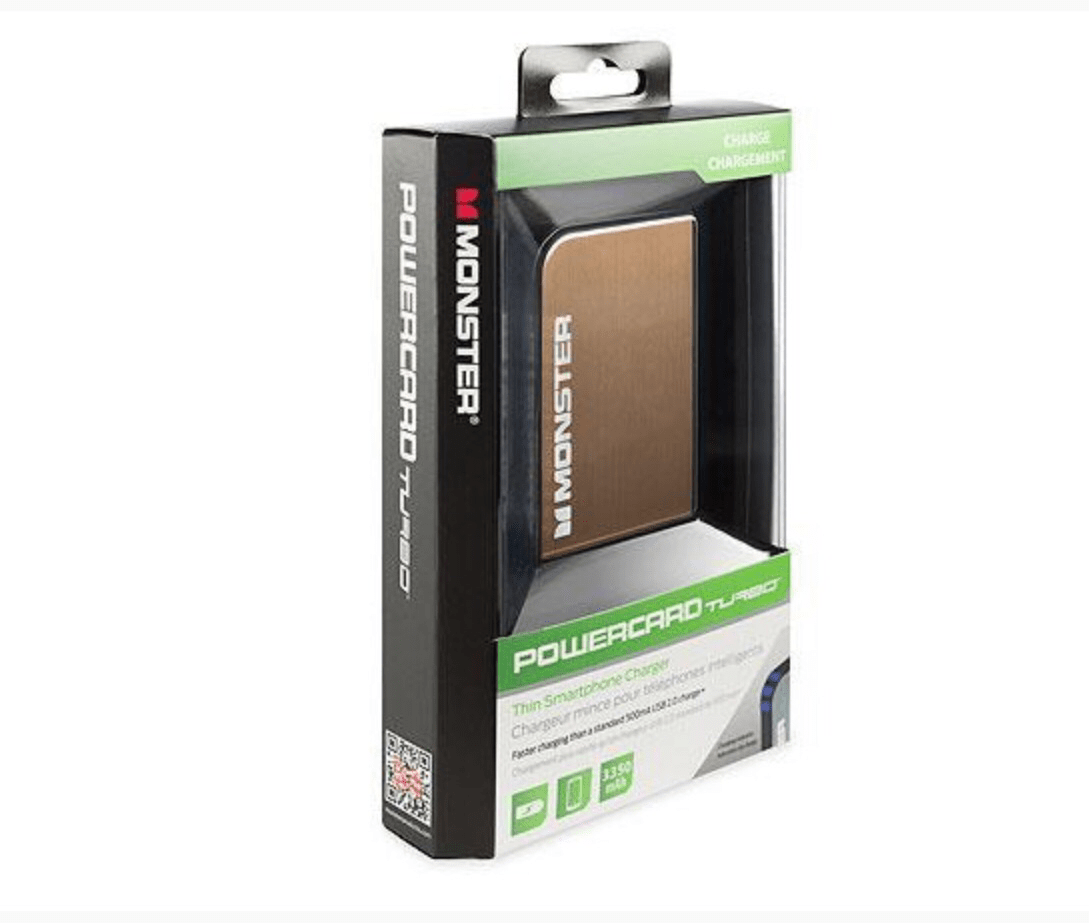 Monster Mobile PowerCard Turbo Portable External Battery | GearDiary