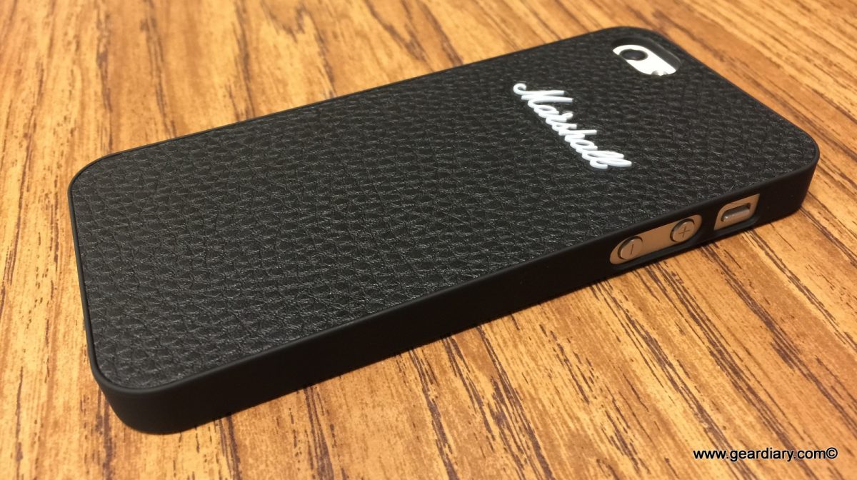 Marshall Headphones iPhone 5S Case Review | GearDiary