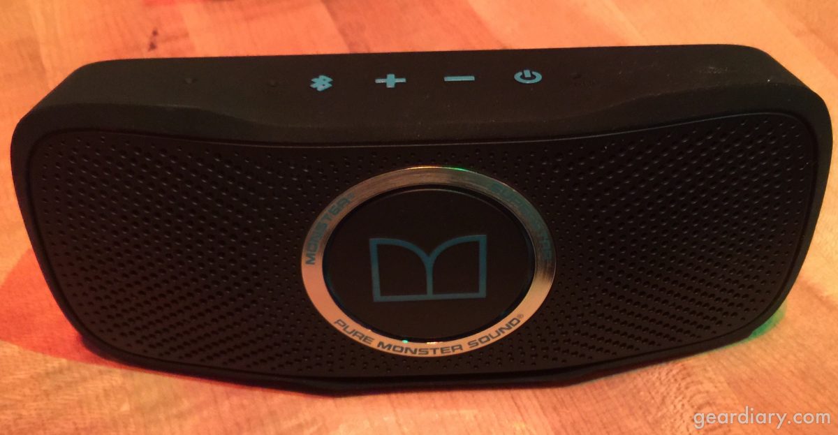 Monster Superstar Backfloat Portable Speaker Swims with You! | GearDiary