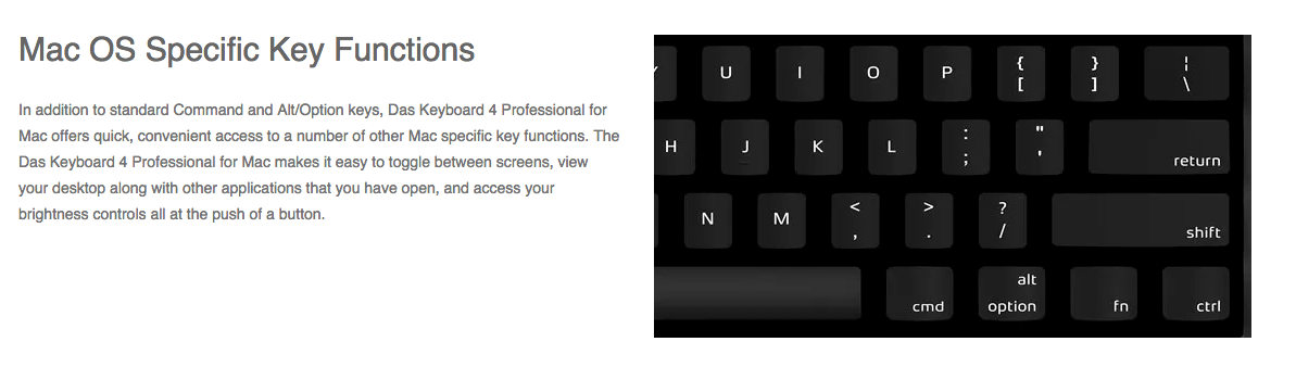 Das Keyboard 4 Professional for MAC up for Pre-Order: $ 175 | GearDiary