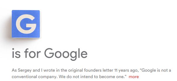Google Restructures, Reinvents and Renames Themselves | GearDiary