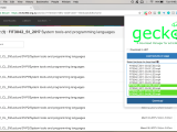 Geckodm Project