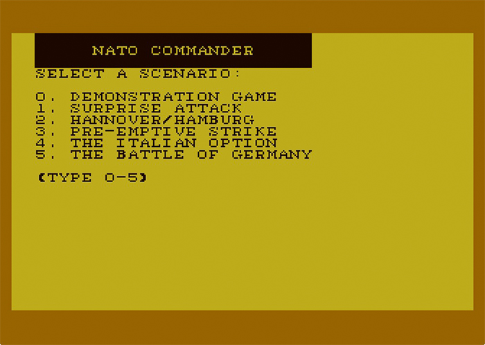 This Old Game – NATO Commander – Geekometry