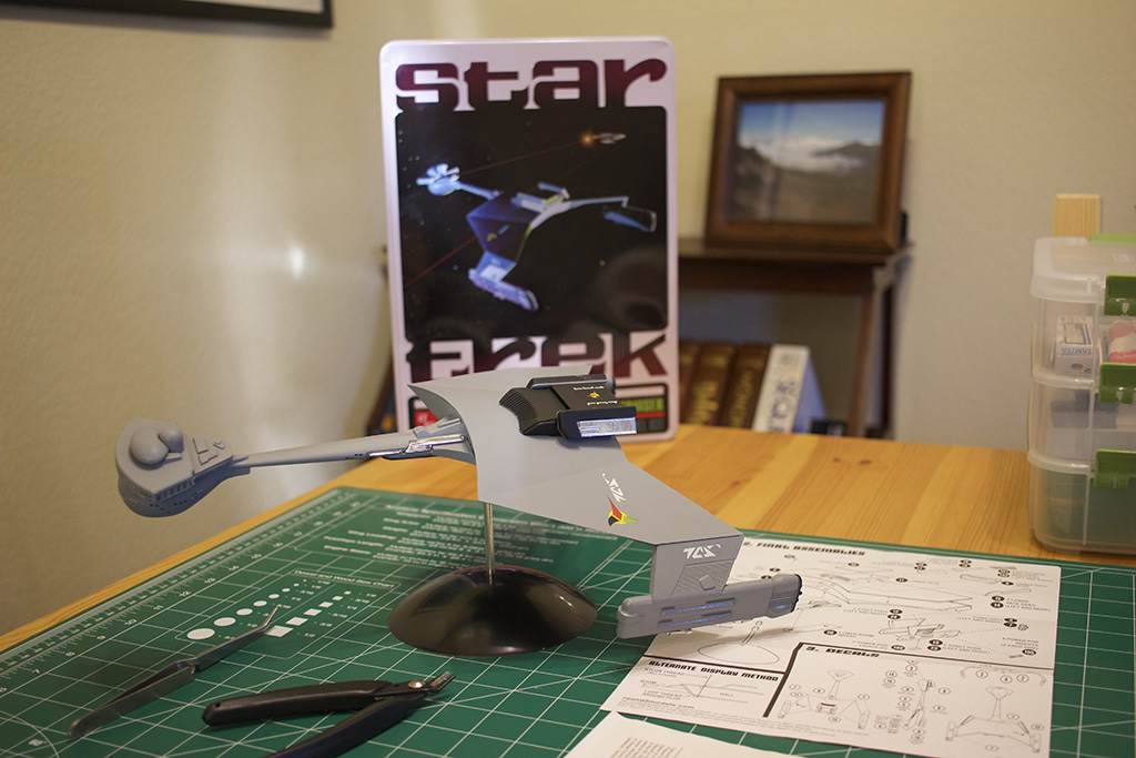 AMT’s Star Trek “Klingon Battle Cruiser” Model Kit – Geekometry