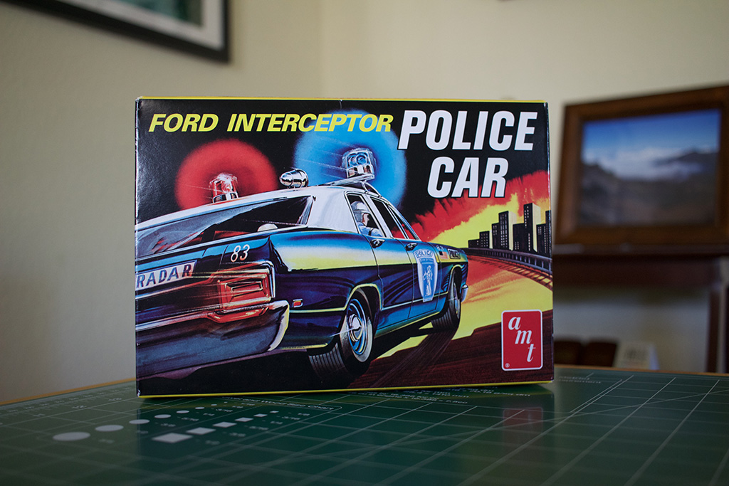 AMT’s “Ford Intercepter Police Car” Model Kit – Geekometry