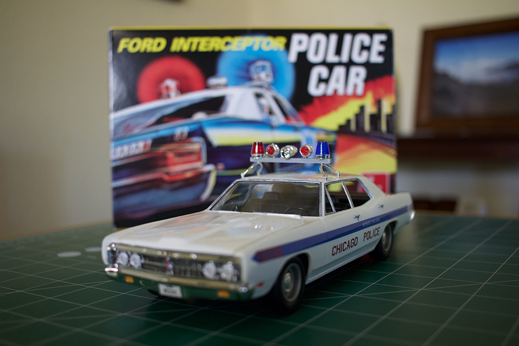 AMT’s “Ford Intercepter Police Car” Model Kit – Geekometry