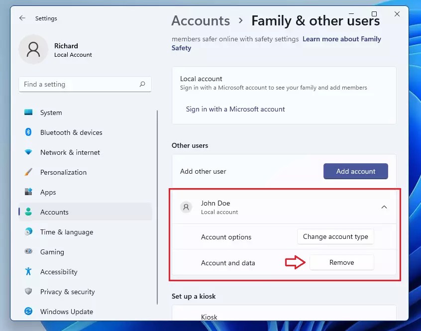 How to Delete User Accounts in Windows 11 - Geek Rewind