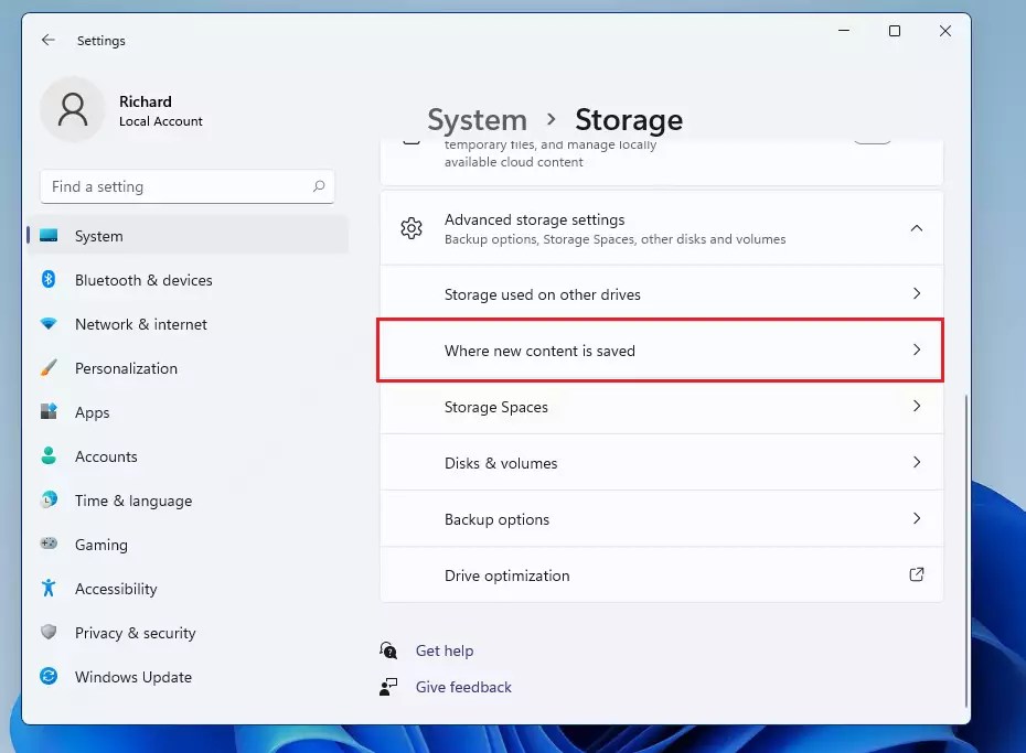 How to Change Default Save Locations in Windows 11 - Geek Rewind