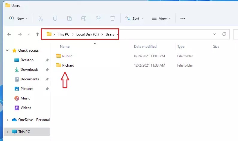 Finding Your Windows User Profile Folder - Geek Rewind