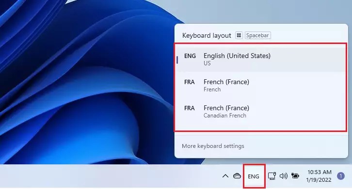 Install Input Language Keyboard in Windows 11 - Geek Rewind