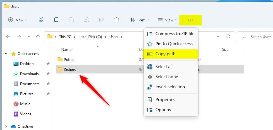 A Guide to Copying the File or Folder Path in Windows 11 - Geek Rewind