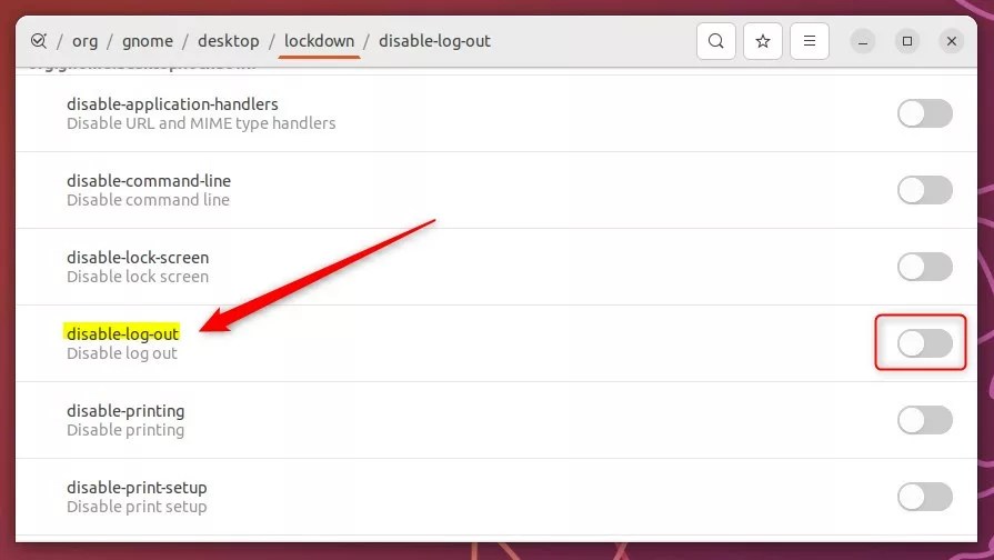 How to Disable Logout on Ubuntu Desktop - Geek Rewind