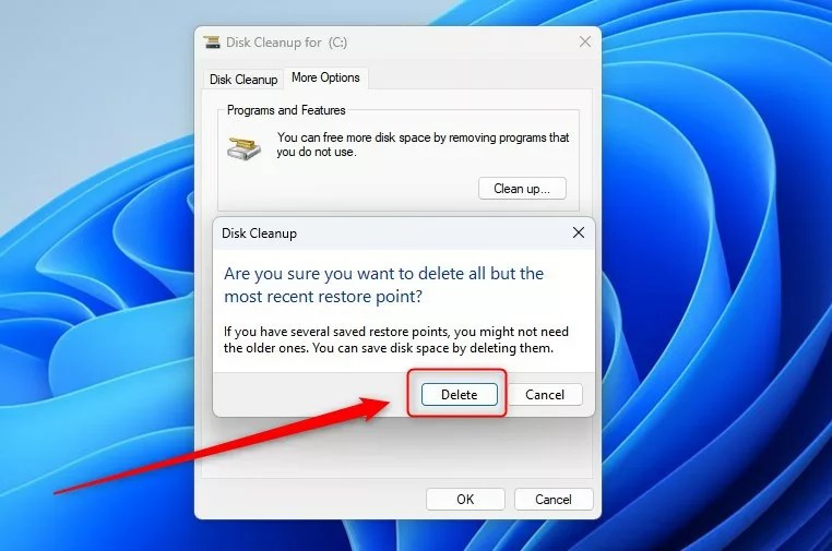 How to Delete Old Restore Points in Windows 11 - Geek Rewind