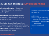 Exception Handling In Java A Developer S Handbook