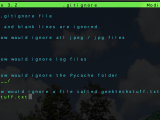 Git Ignore Git Log Geektechstuff