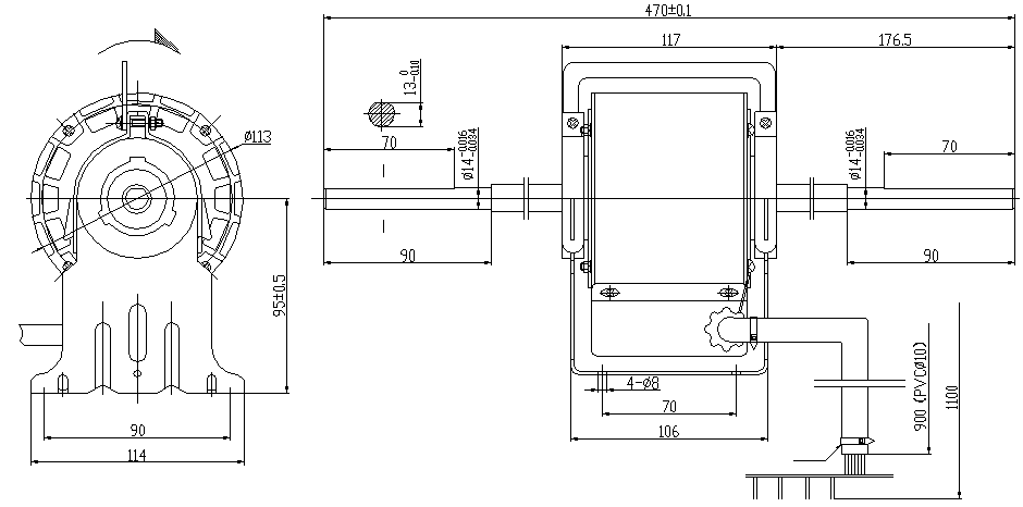 Permanent Split Capacitor Motor Wiring Diagram