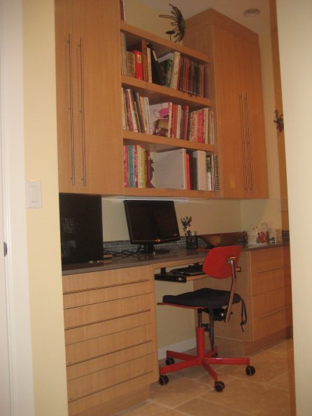 Desks, Bookcases, Closets, and Bars.