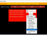 Employee Record Management System In Python With Source Code Genial Code