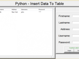 En Free Download Insert Data In Database Table In Python With Source