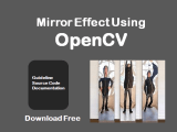 Mirror Effect Using Python Opencv Source Code Genial Code
