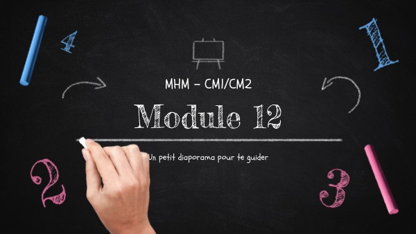Module 12 Cm1 Cm2 Genially