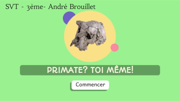 3eme La Lignée Humaine Conf Genially