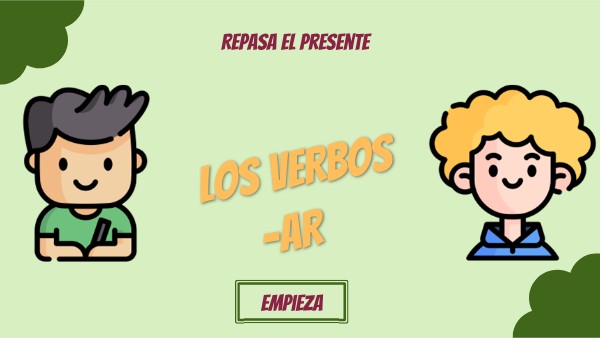 Verbos Ar Presente