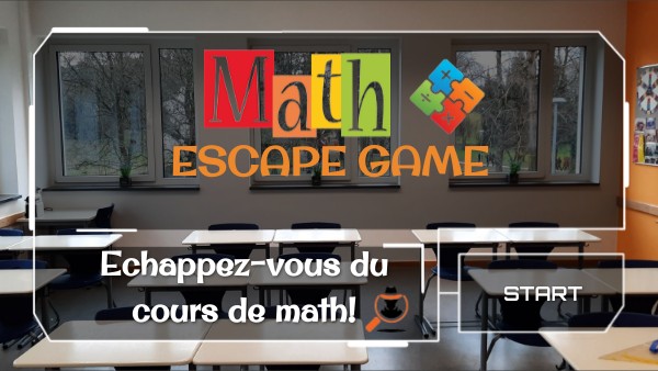 Escape Game Classe De Math Genially