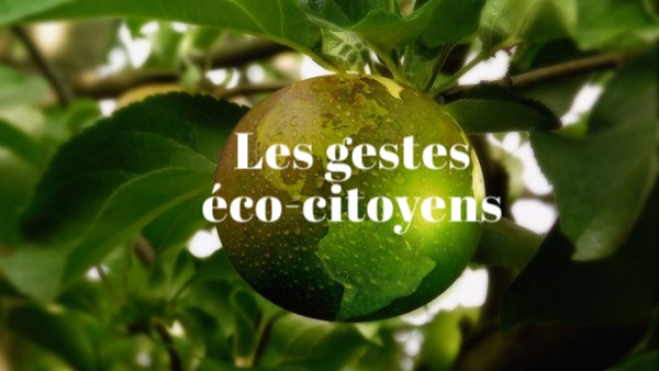 Gestes éco Citoyens Genially