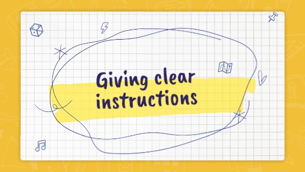 Giving Clear Instructions Genially