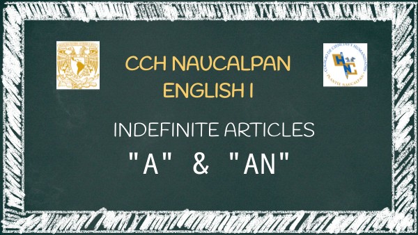 Indefinite Articles Genially