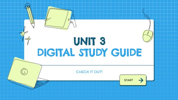Unit 3 Interactive Study Guide