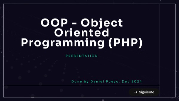 Oop In Php Genially